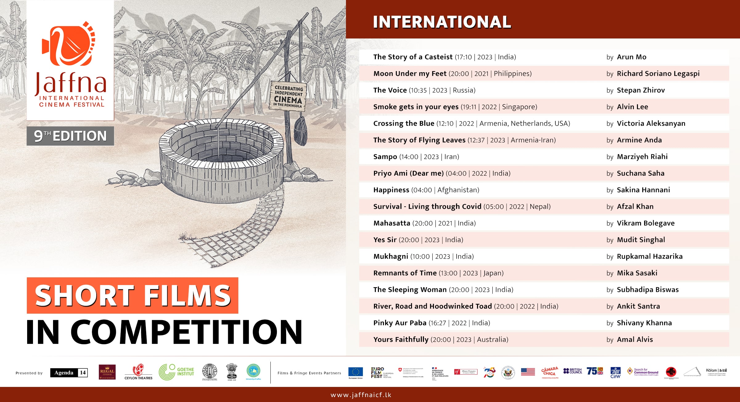 Short Films – International – 2023 | Jaffna ICF